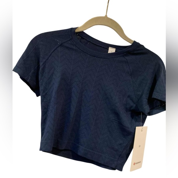 lululemon athletica | Tops | 3 Nwt Lululemon Swiftly Cropped Short ...